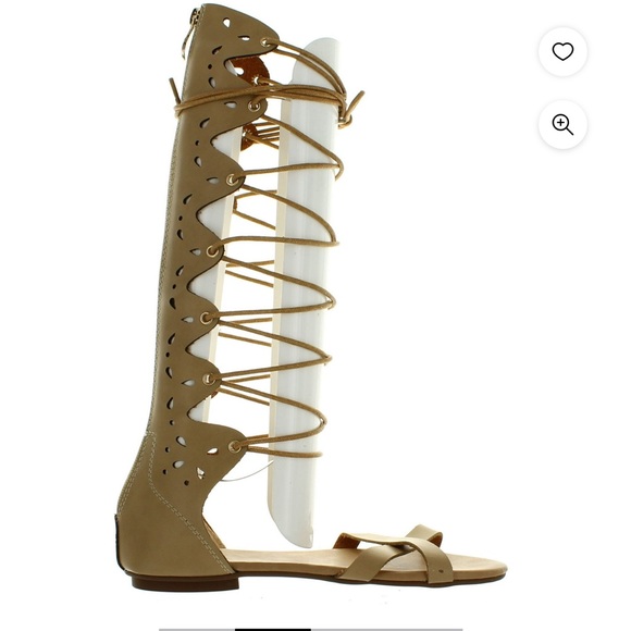 Cape Robbin | Shoes | Cape Robbin Capitola Camel Gladiator Sandals ...
